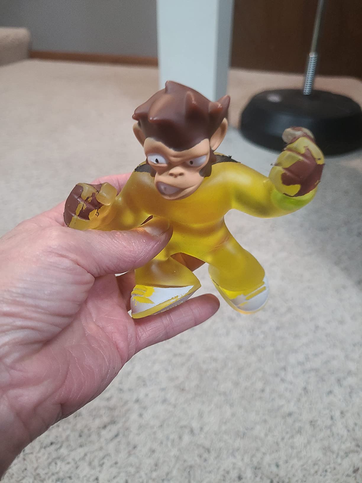 $8/mo - Finance Heroes of Goo Jit Zu - Stretchy Monkey Action Figure ...