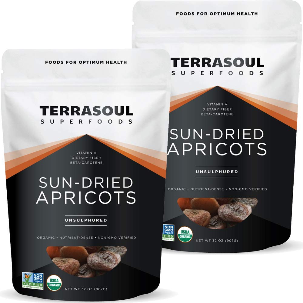Snapklik.com : Terrasoul Superfoods Organic Apricots, 4 Lbs