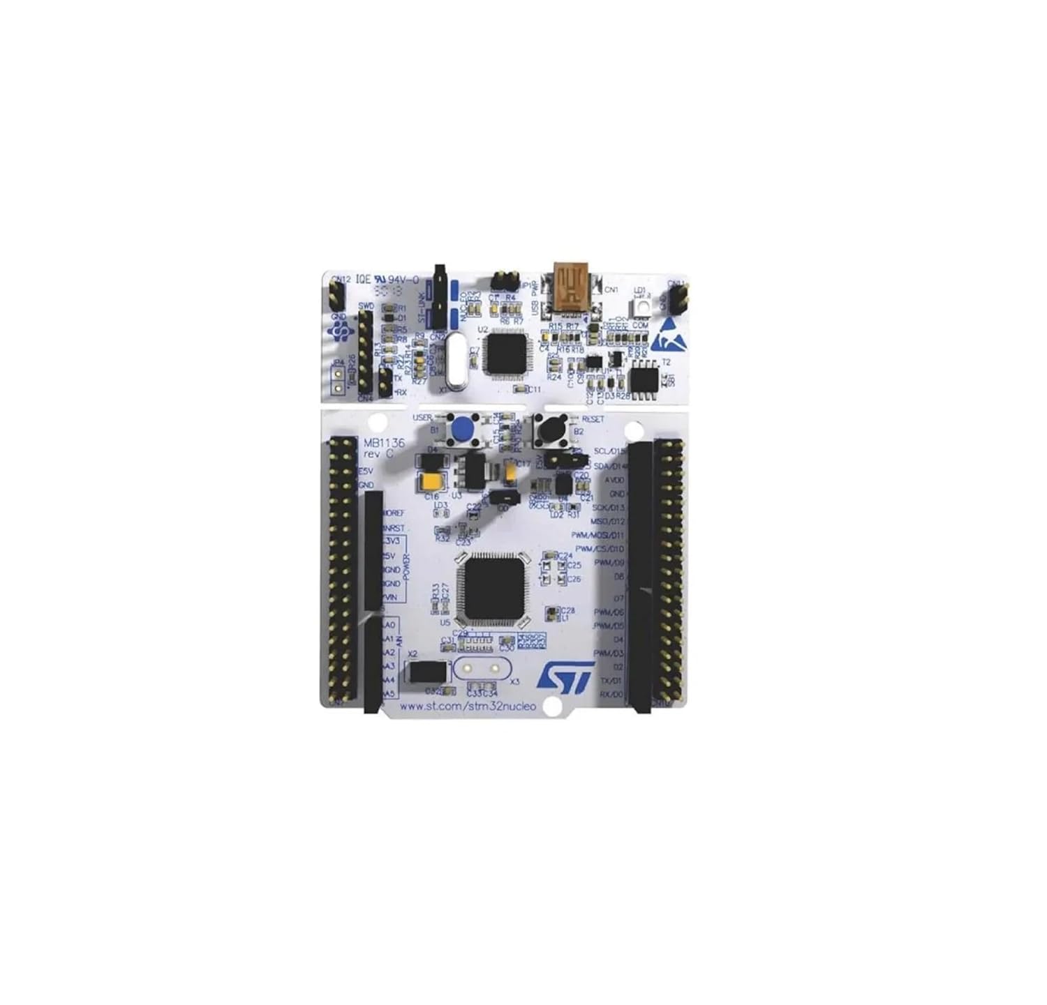 STM32 Nucleo-64 Development Board with STM32F401RE MCU : Amazon.in ...