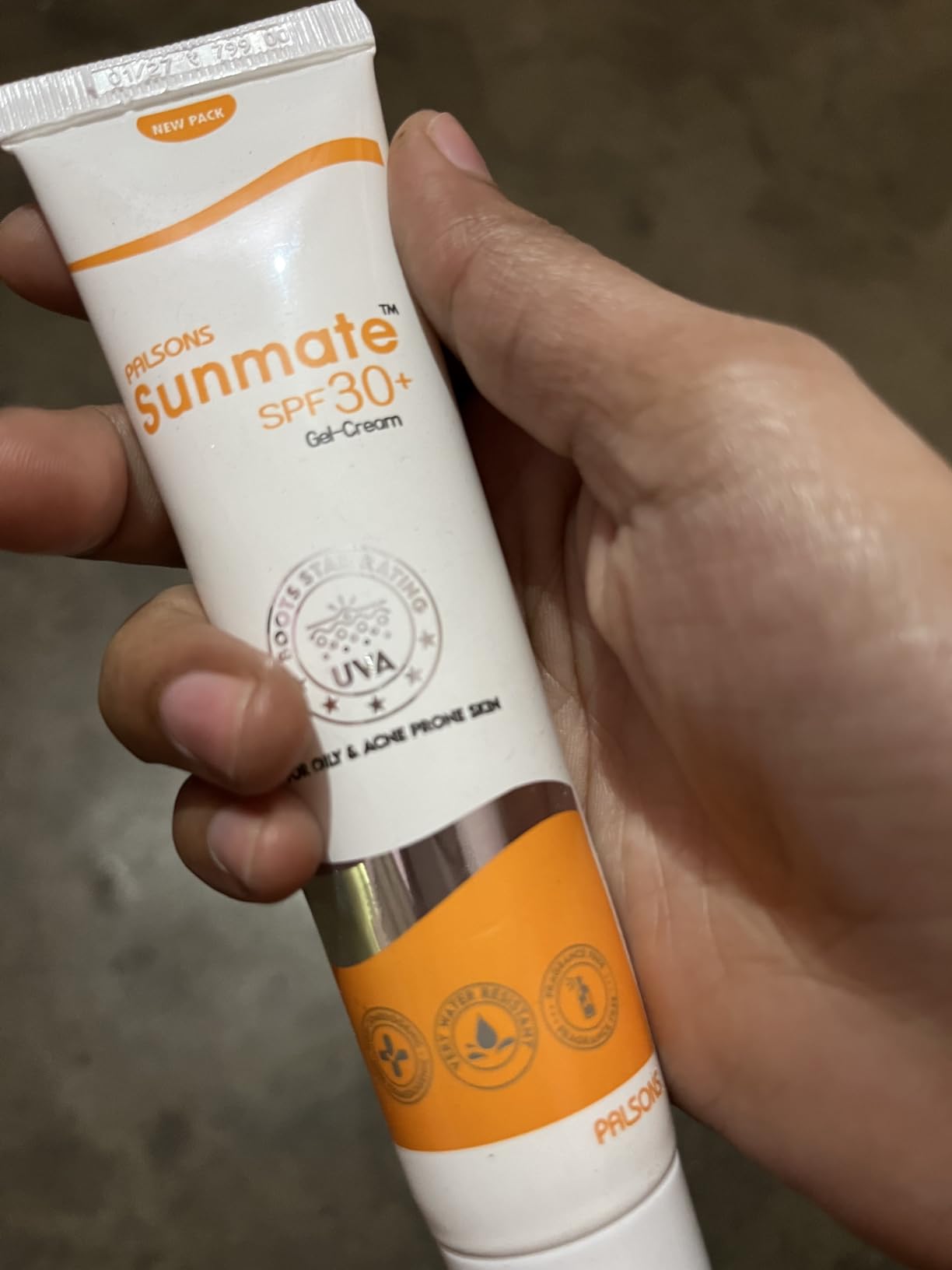 Sunmate Gel Cream SPF 30+ Sunscreen 50 gm | For Oily and Acne Prone ...