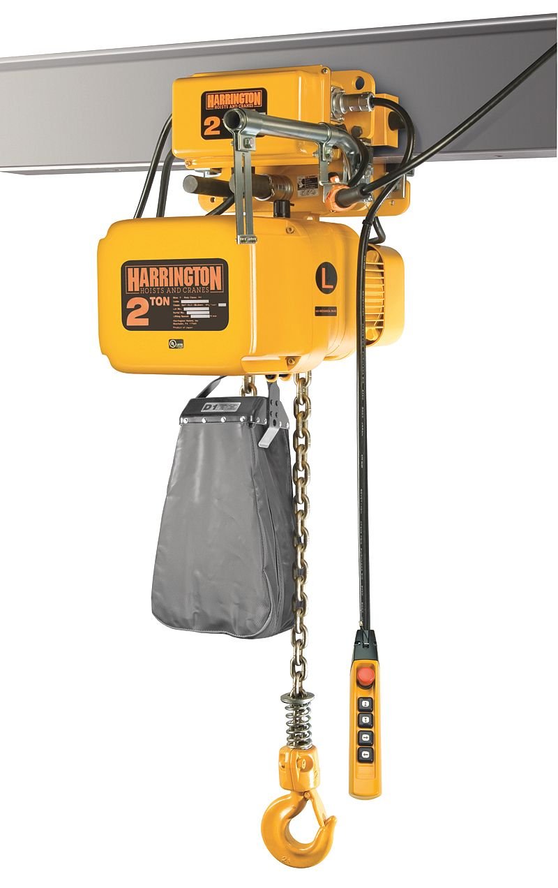 Electric Chain Hoist W Trolley 6000 Lb Amazon co uk Business