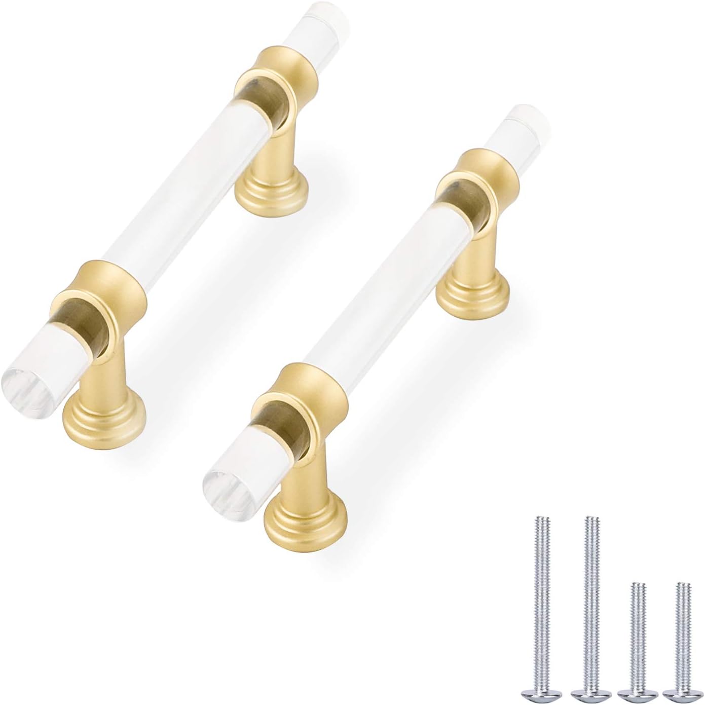 Schaub Lumiere Collection 12 in. (305mm) Clear Acrylic Appliance Pull ...