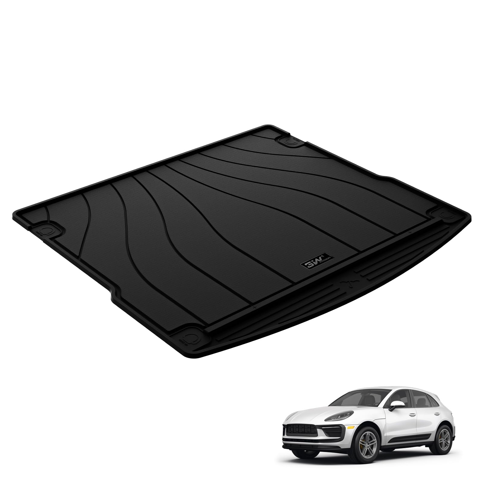 3W Boot Liner Fit for Porsche Macan 2014-2024,TPE All Weather Custom ...