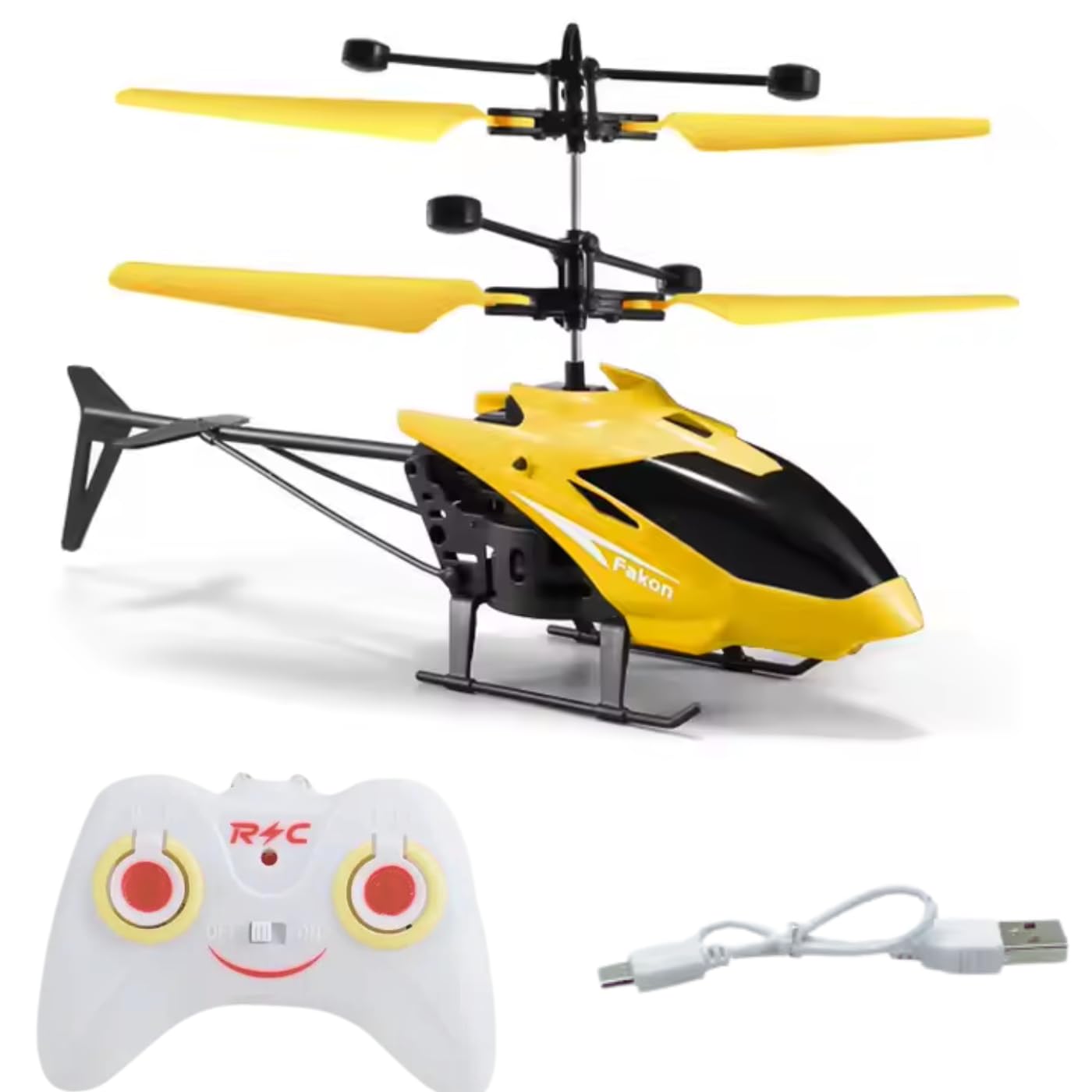 VEZIMON® Toy Helicopter Gravity Sensor Helicopter for Boys, Safety ...