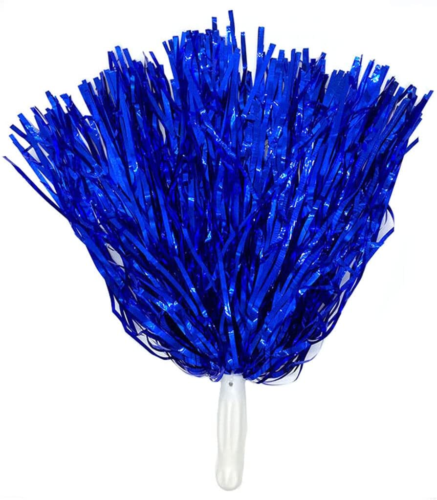 Amazon.com: Generic Cheering Pom Poms with Handle Cheerer Flower Balls ...