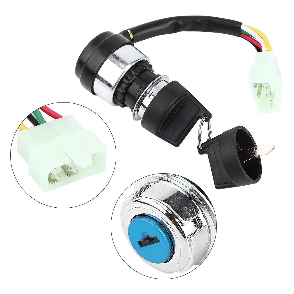 Buy 5 Wire 5 Pin Ignition Switch with Key for 50cc 70cc 90cc 110cc ...