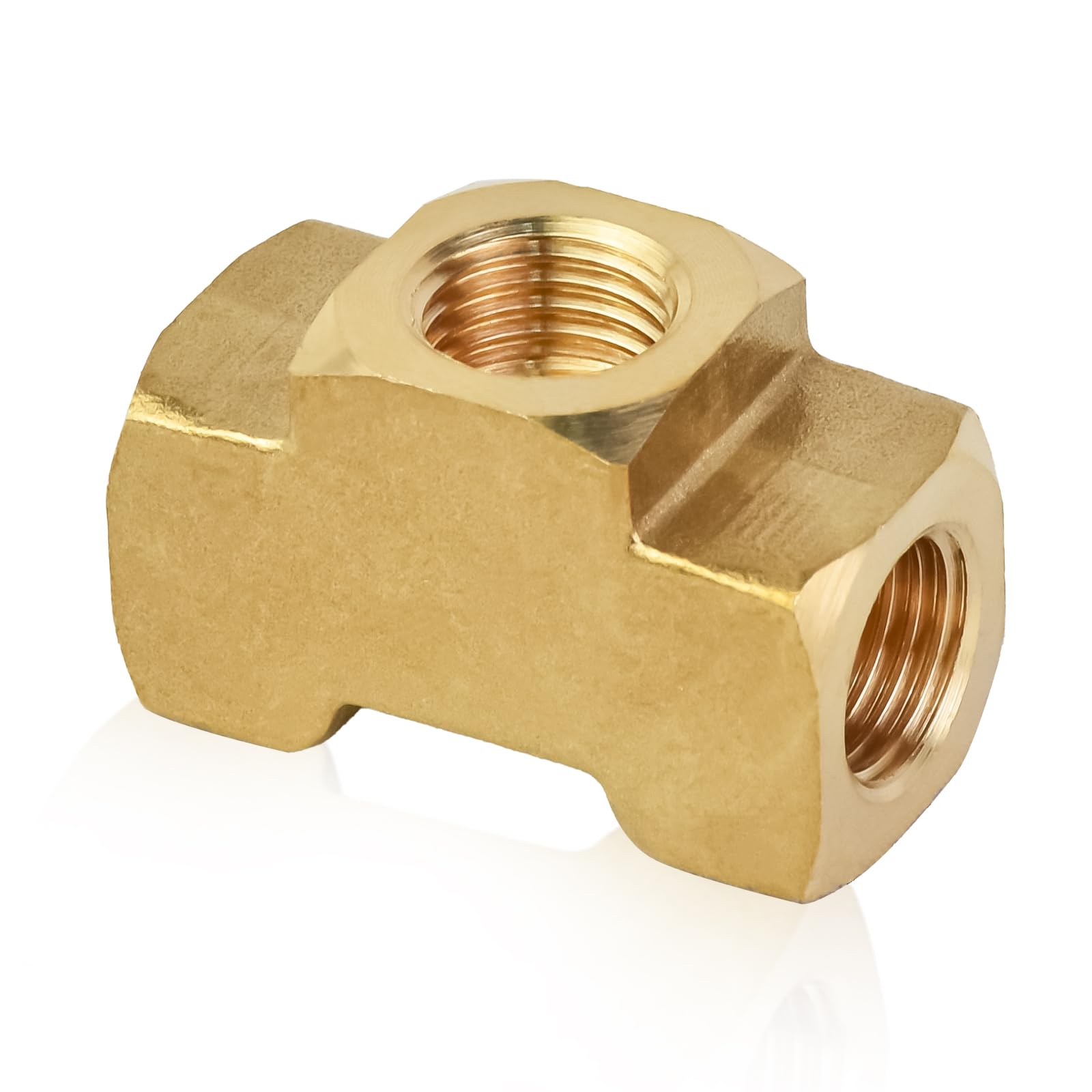 Amazon.com: MuRealy 3-Way Female Brake Line Tee Union Fitting ...