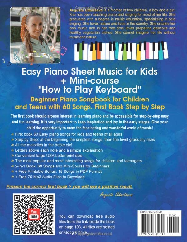 Snapklik.com : Easy Piano Sheet Music For Kids + Mini-course How To ...