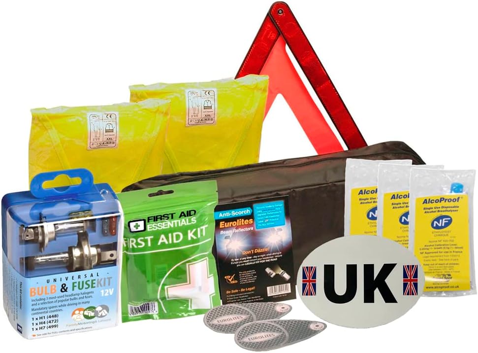 AA Euro Travel Kit AA6318 - for Driving in France/Europe - Includes ...