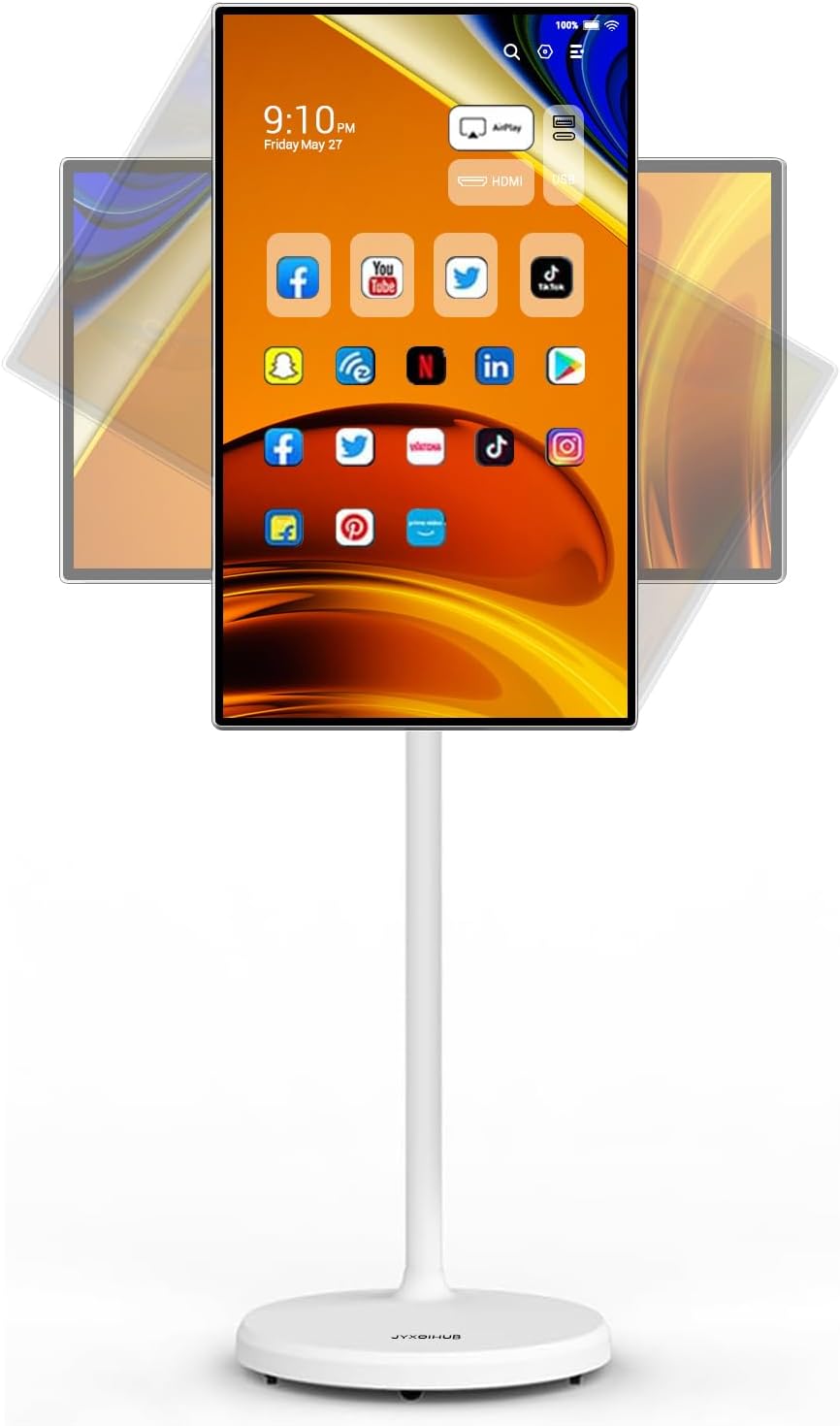 StandbyMe 22 Inch Portable Touch Screen Monitor, RollableTablet TV with ...