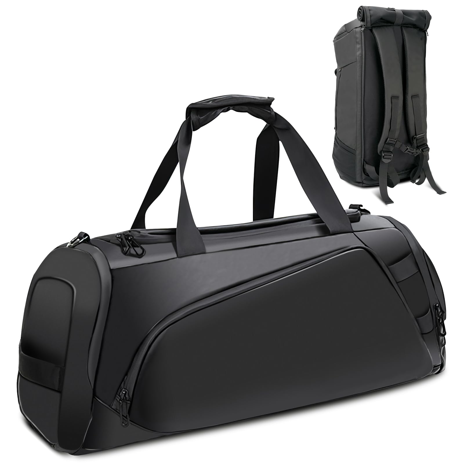 Amazon.com | 40L Travel Duffle Bag, 4-in-1 Large Gym Bag with Shoe ...