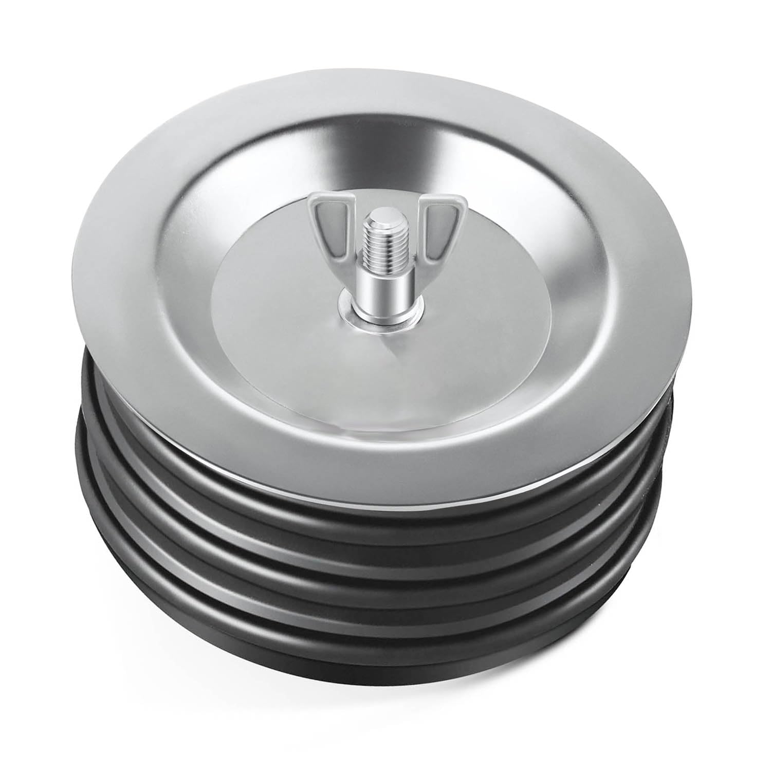 Amazon.com: 3Inch Sewer Cleanout Cap, Steel Mechanical Test Plug Pipe ...