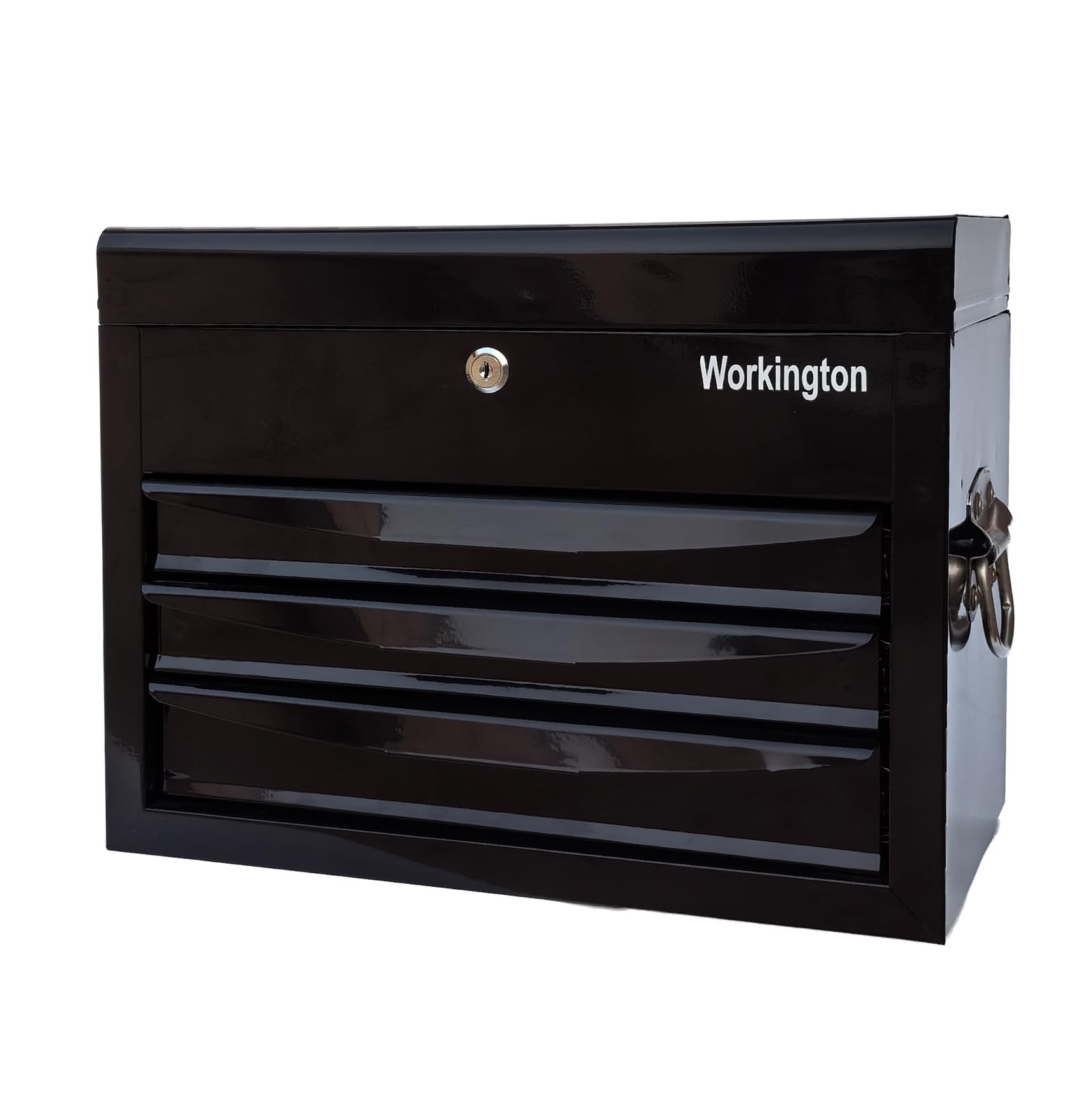 Portable Metal Tool Chest with 3 Drawers, 17" 3-Drawer Tool Chest ...