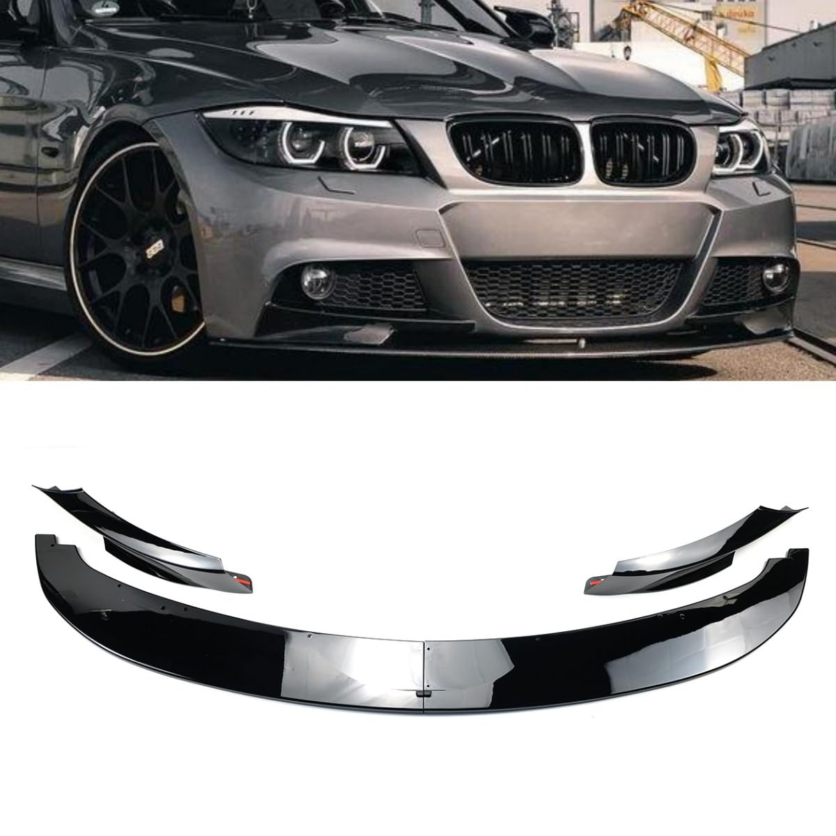 2010 Bmw 328i Accessories Front Bumper Splitter Lip For BMW 3 Series ...