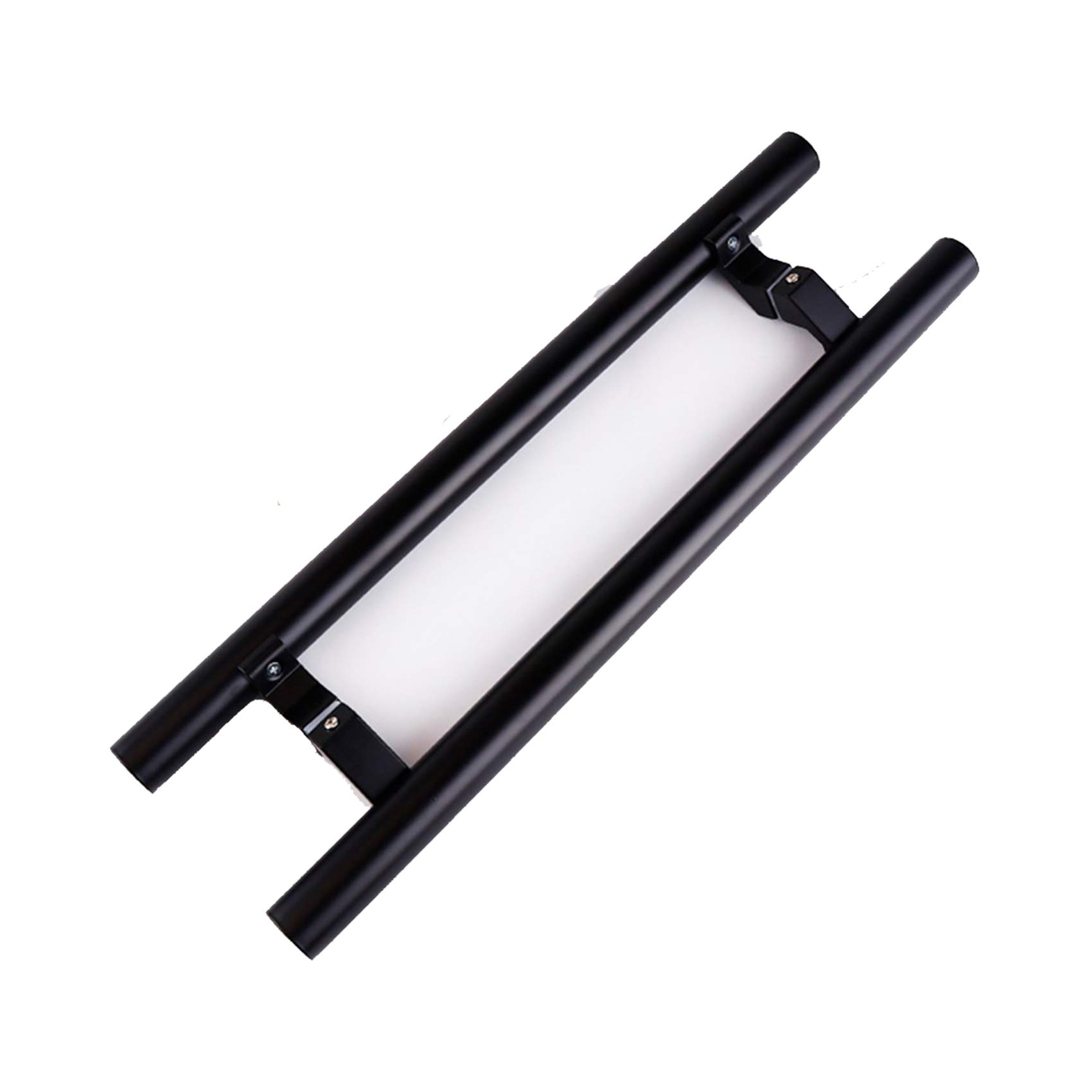 Buy LA1ASHOU Glass Door Handle Set,Heavy Duty Stainless Steel Double ...