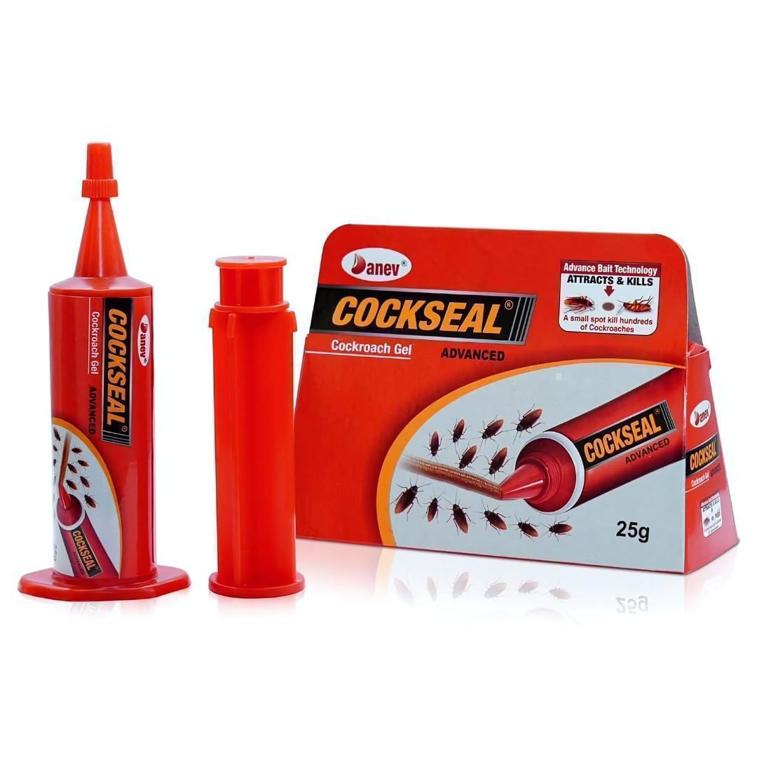 Buy Cockseal Advanced Cockroach Gel, 25g, Attracts and Kills Roaches ...