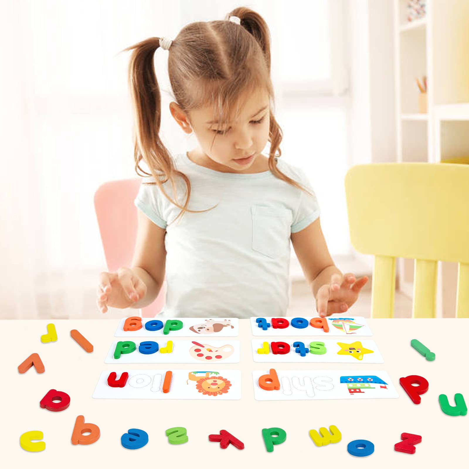 Buy See and Spell Learning Toy Alphabet Flash Cards Spelling Games ...