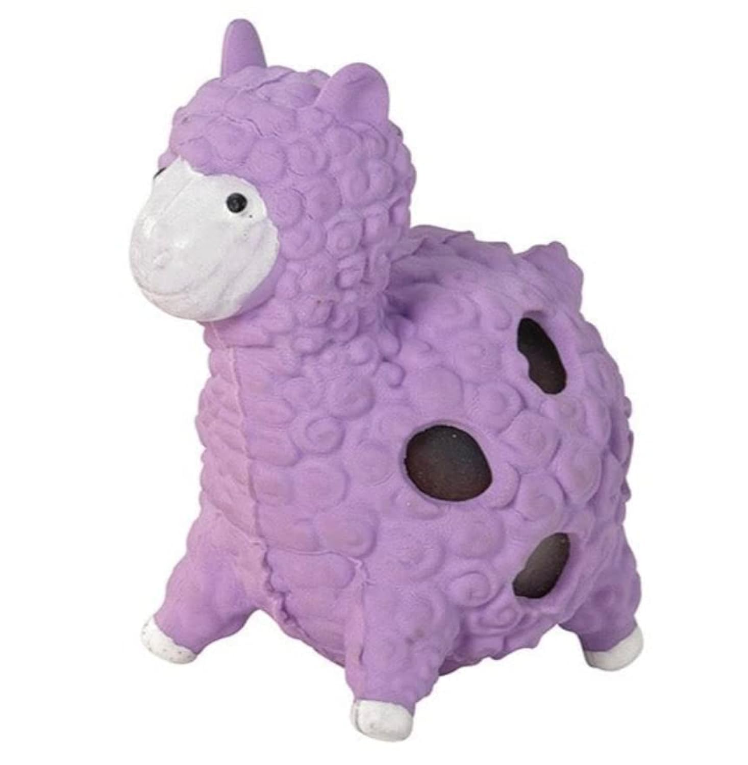 Amazon.com: WARM FUZZY Toys Rainbow Bead Buddies Squishy Llama Toy ...