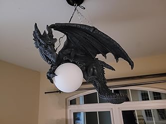Amazon.com : Design Toscano Nights Fury Dragon Gothic Decor Hanging ...