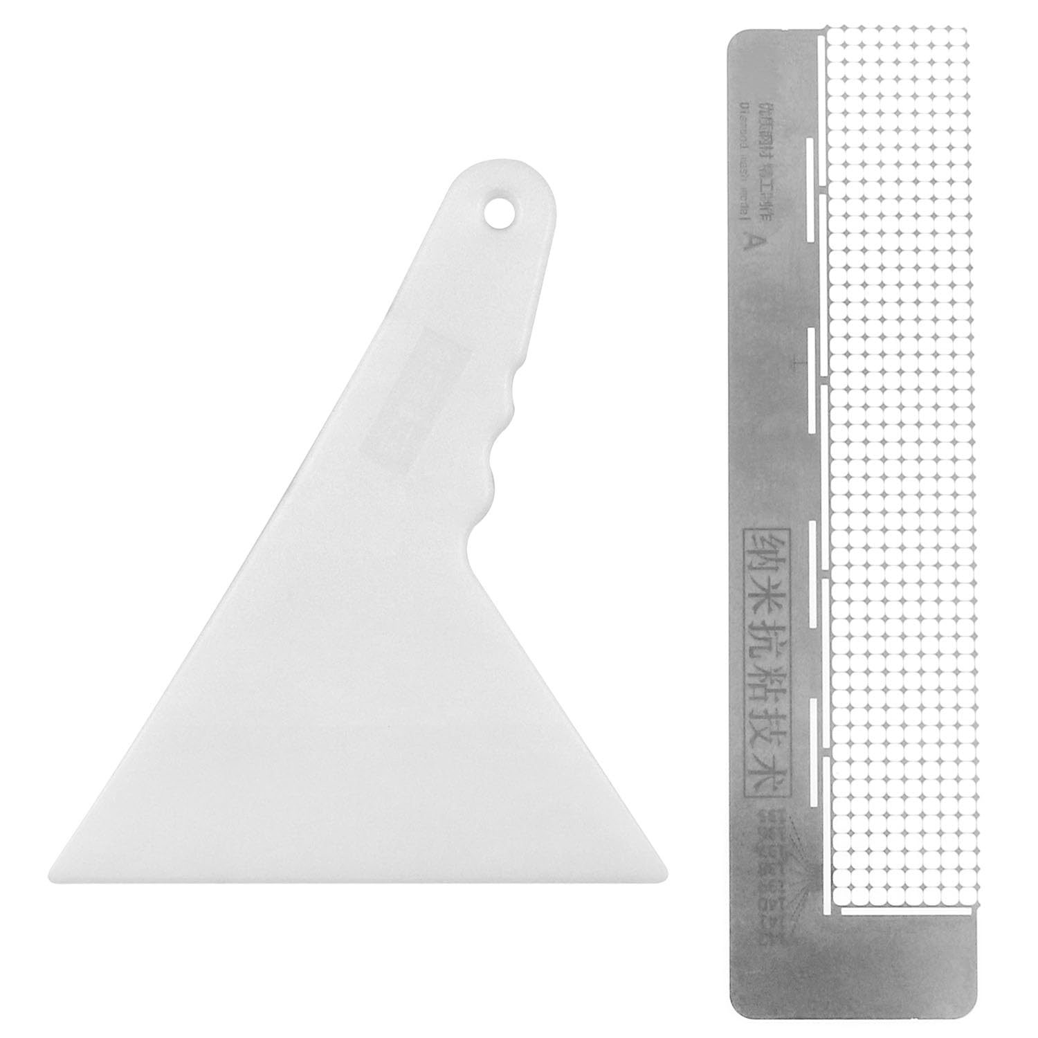 Amazon.com: Fengxiaomin 1pcs 5D Diamond Painting Ruler - Stainless ...