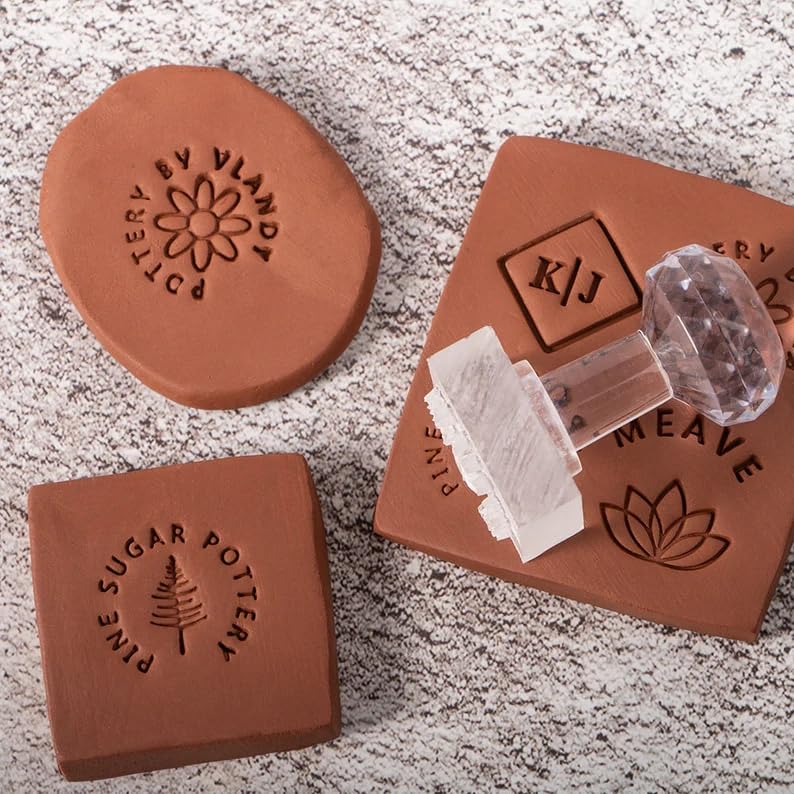 Handmade Soap Stamps Personalized Acrylic Soap Stamp, Custom Clay Stamp ...