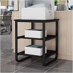 Amazon.co.jp: Printer Stand, Desktop Storage, 3 Tier Printer Stand ...