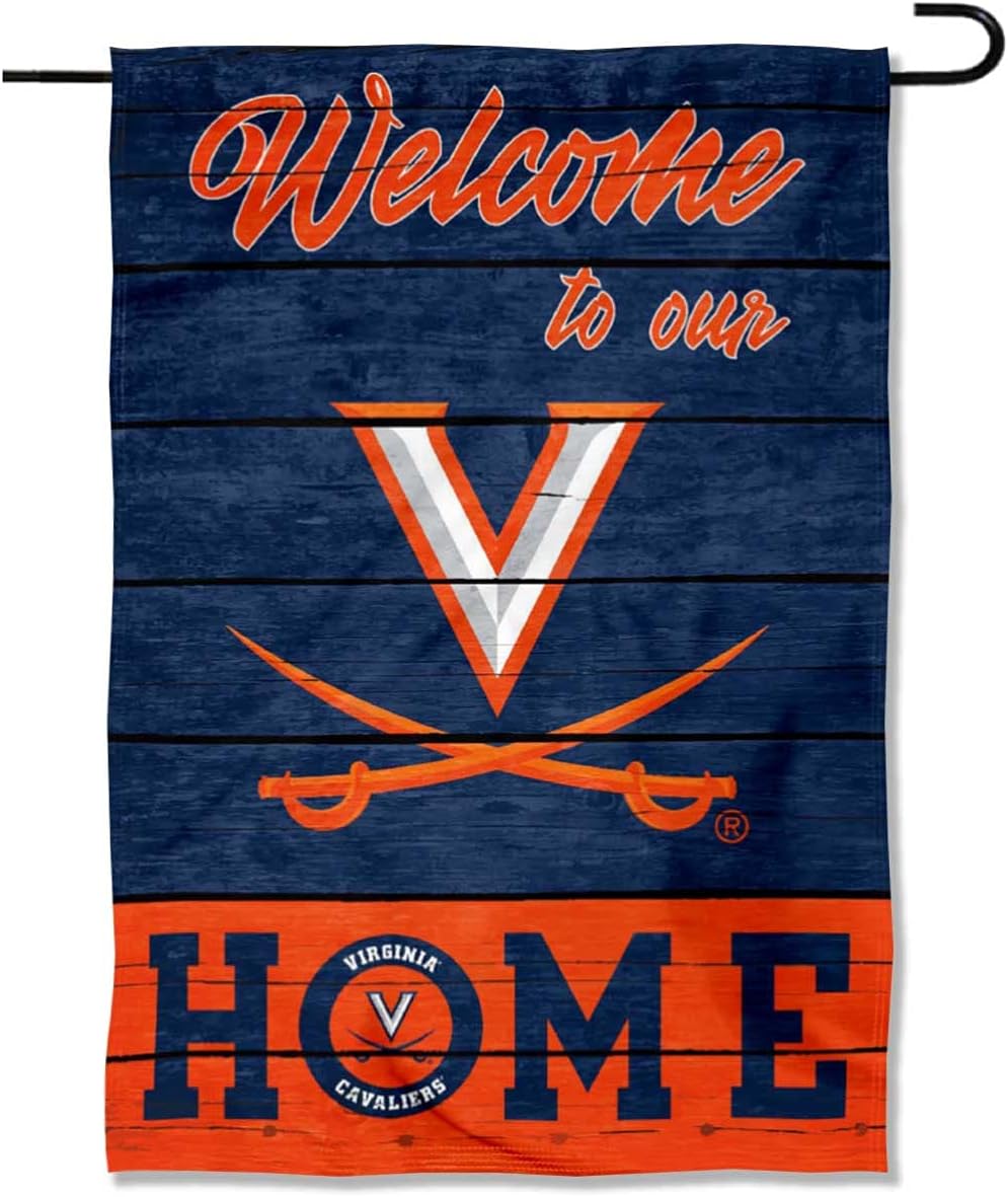 Amazon.com : Virginia Cavaliers Garden Banner Flag : Sports & Outdoors