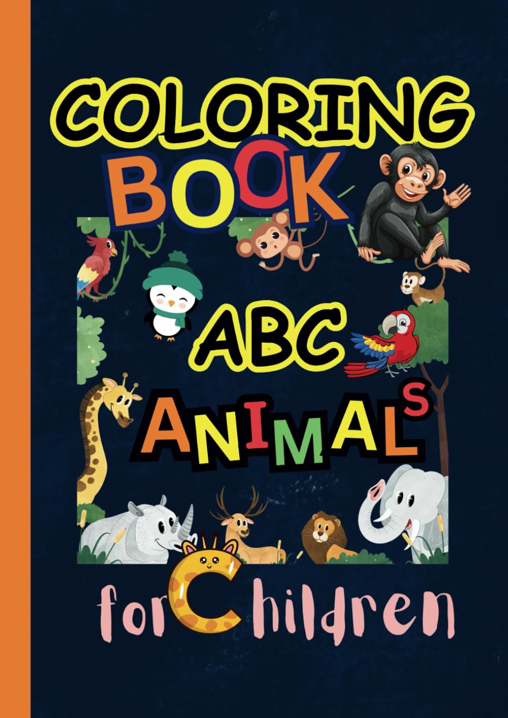 ABC Animals Coloring Book for Children: An Interactive and Educational ...