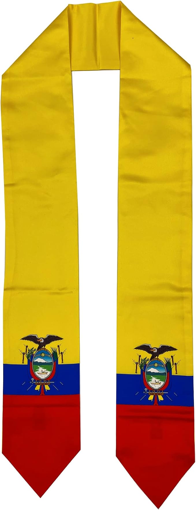 Amazon.com: Ecuador Ecuadorian Flag Graduation Stole/Sash/Scarf ...