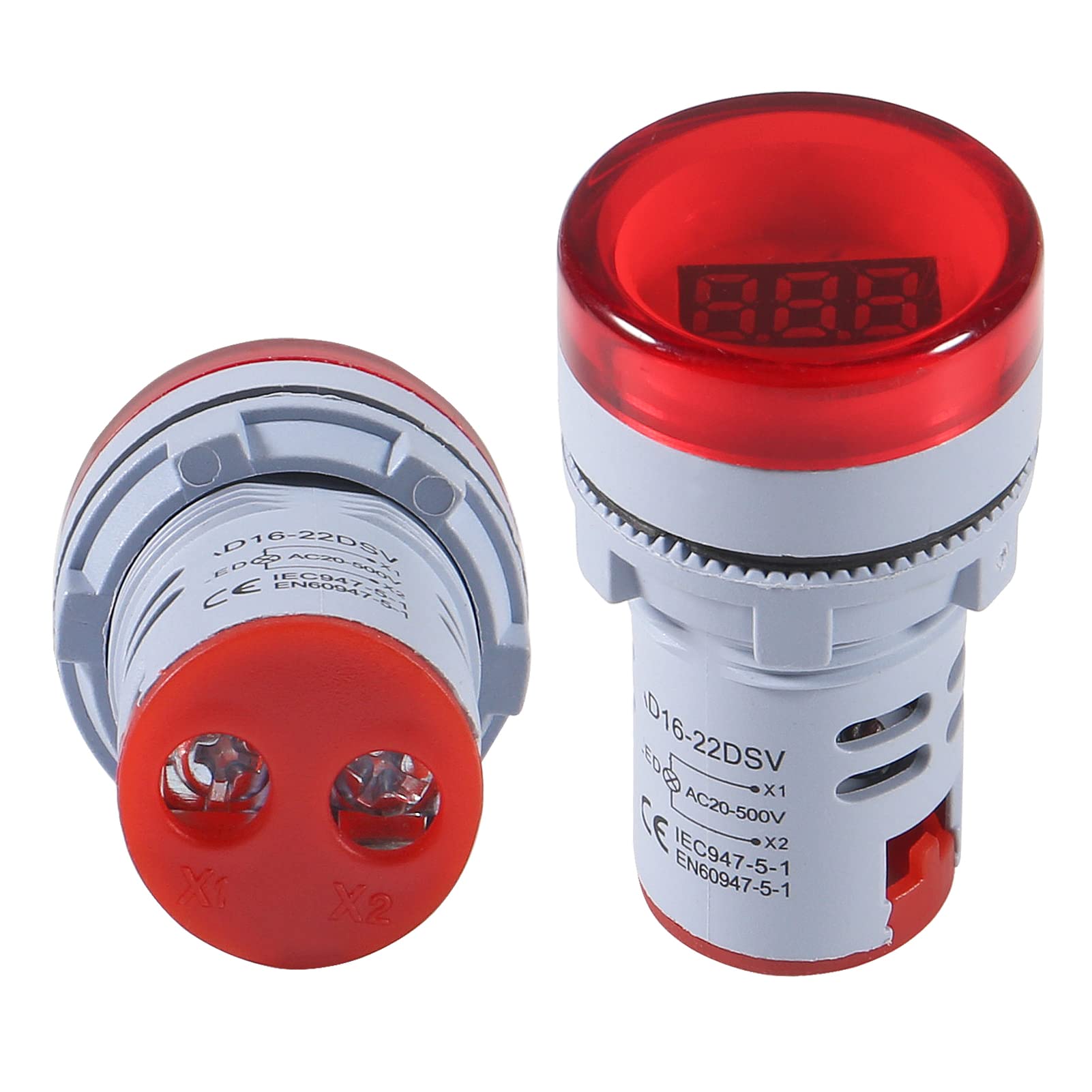 Snapklik.com : 5PCS Digital DC Voltmeter LED Display Voltage Voltmeter ...