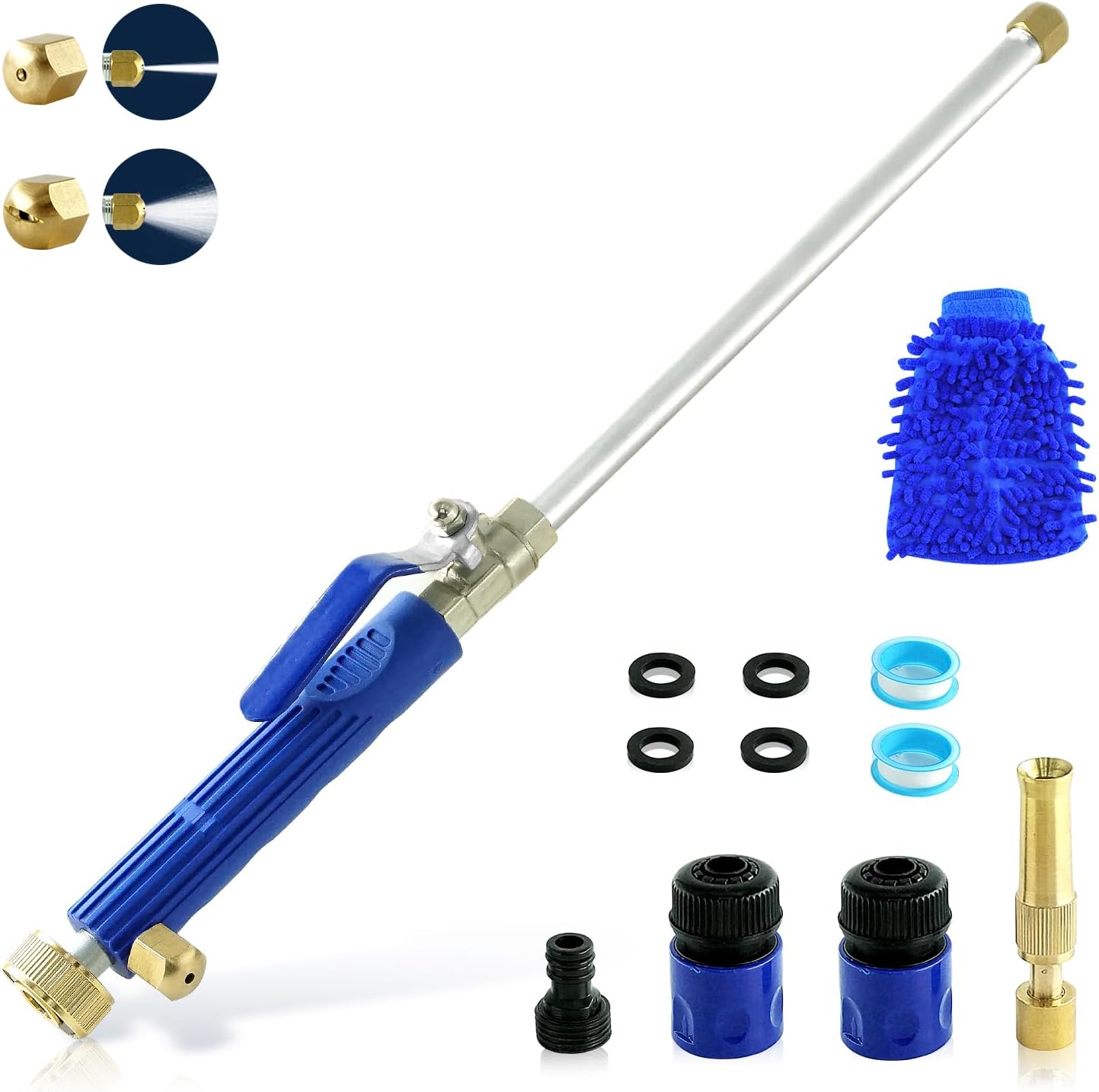 Amazon.com: Jet Nozzle High Pressure Hose Nozzle, Pressure Washer ...