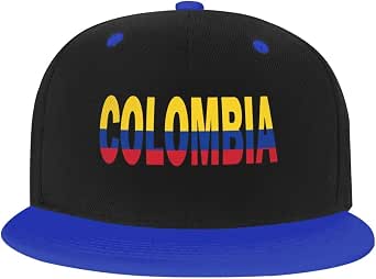 Adjustable Snapback Hat for Men Women, Colombian Flag Colombia Unisex ...