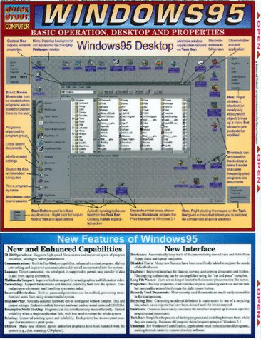Windows 95: BarCharts, Inc.: 9781572221819: Amazon.com: Books