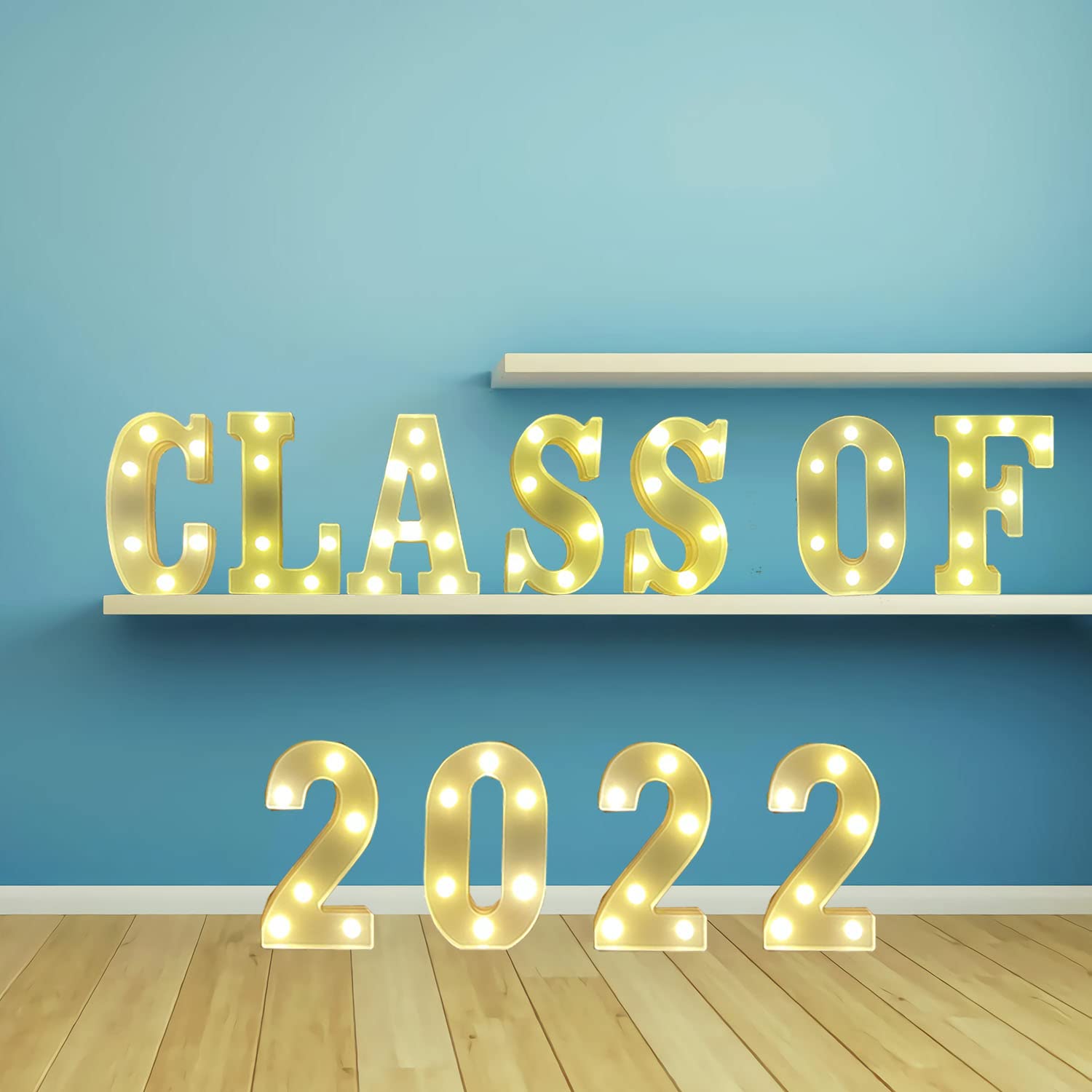 Buy JUICYRAUL 12 LED Marquee Letter Lights Class Of 2022 2023 Sign buy-juicyraul-12-led-marquee-letter-lights-class-of-2022-2023-sign