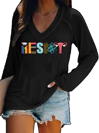 Resist Fdt 8647 Shirt V Neck Long Sleeve When Injustice Becomes Law ...