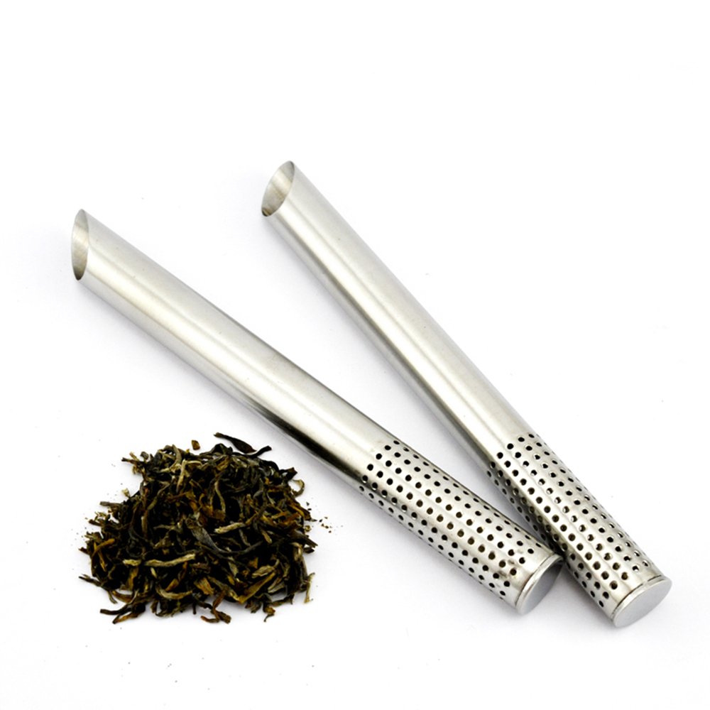 L'HOPAN Tea Infuser Stainless Steel Stick Tea Infuser Pack of Two Tea ...