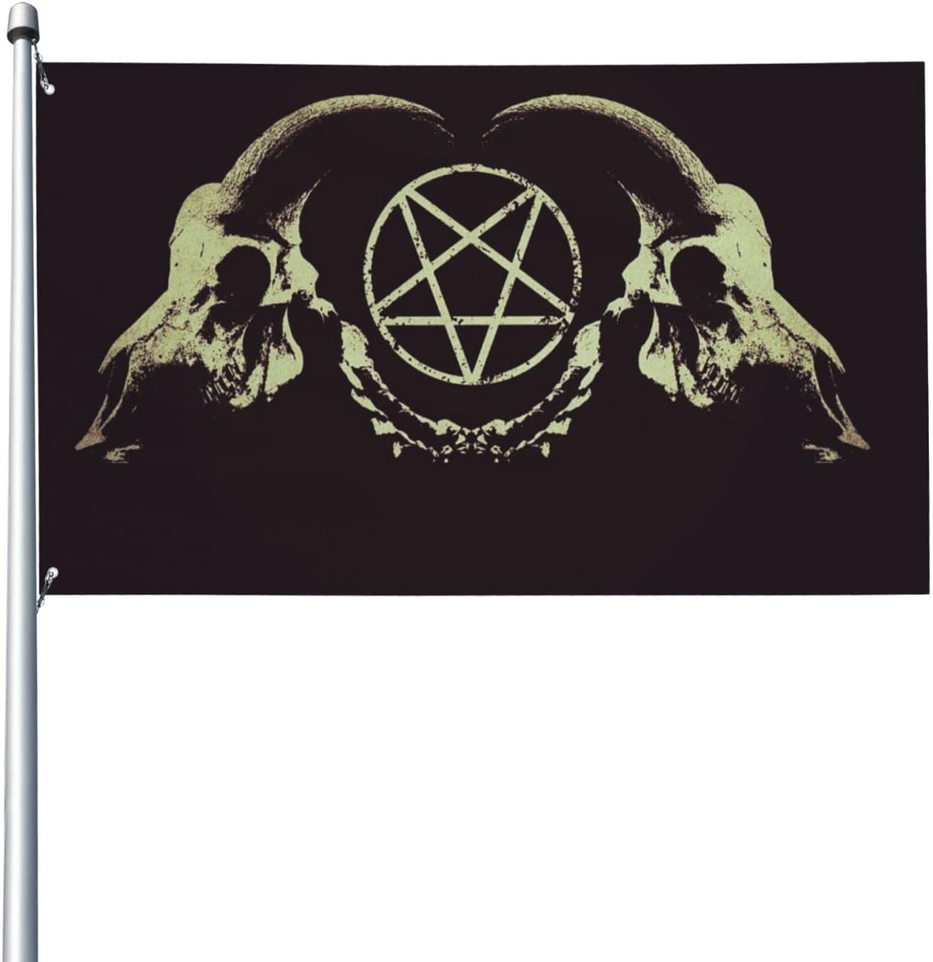 Amazon.com : Satanic Occult Satan Wiccan Art Outdoor Flag Garden Flag ...