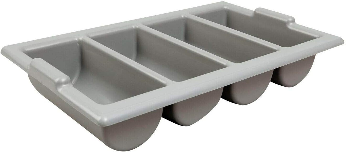 We Can Source It Ltd - Heavy Duty Grey Cutlery Tray Catering Stacking ...