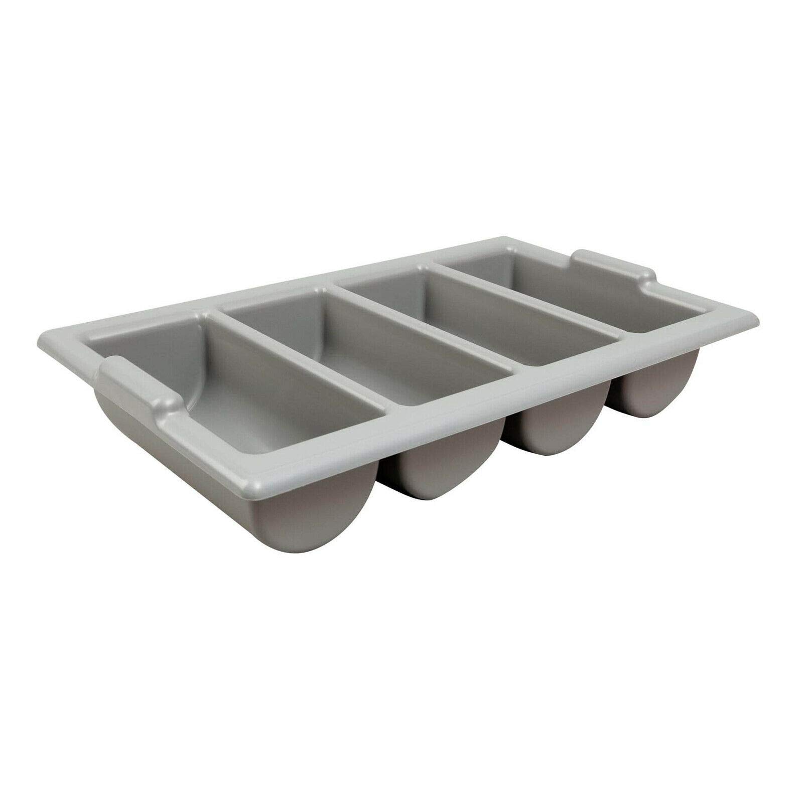 We Can Source It Ltd - Heavy Duty Grey Cutlery Tray Catering Stacking ...