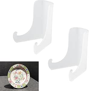 Amazon.com: lygchii 2 Pack Acrylic Plate Holder, Clear Acrylic Easel ...