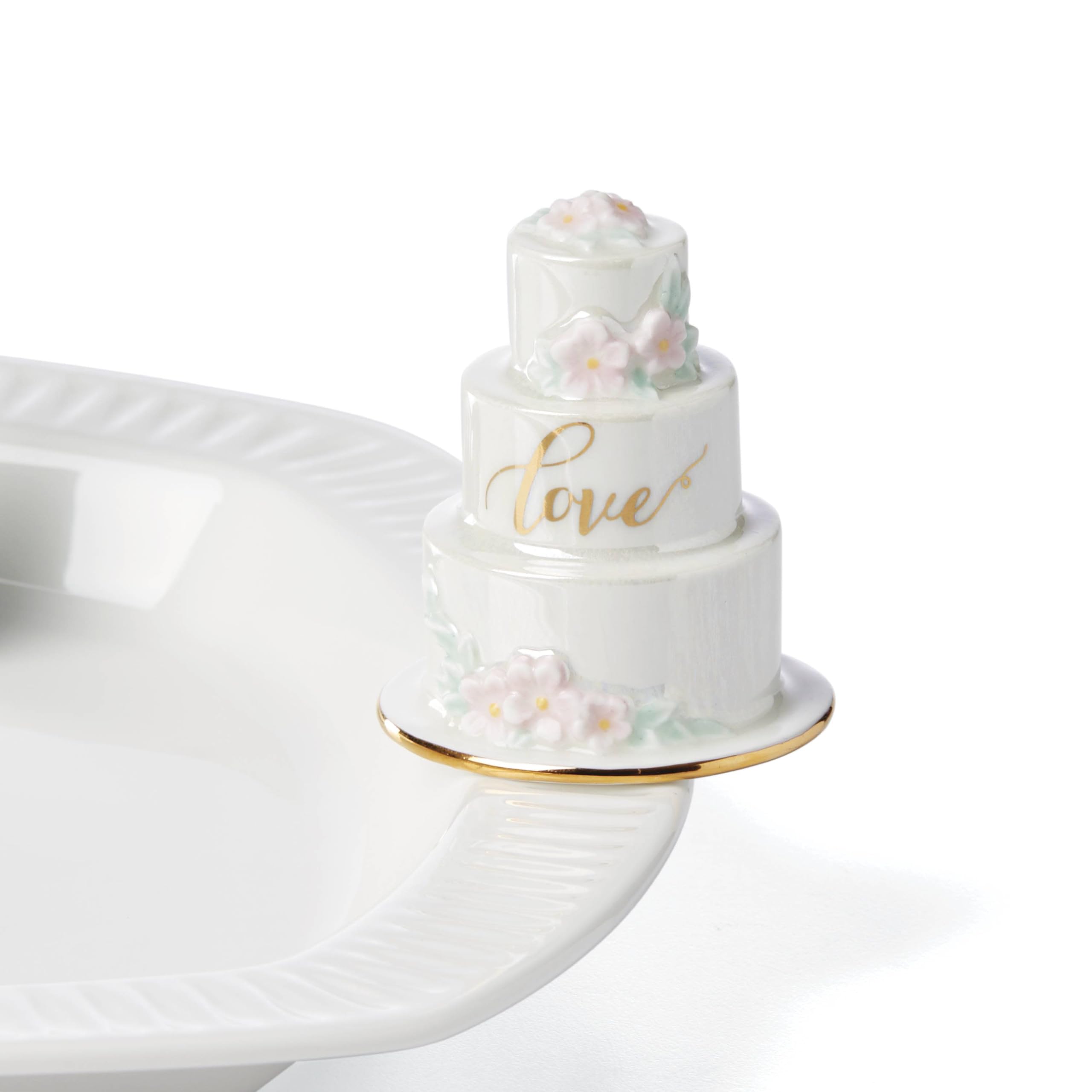 Amazon.com: Lenox 894345 Profile Popper Wedding Cake Charm : Home & Kitchen