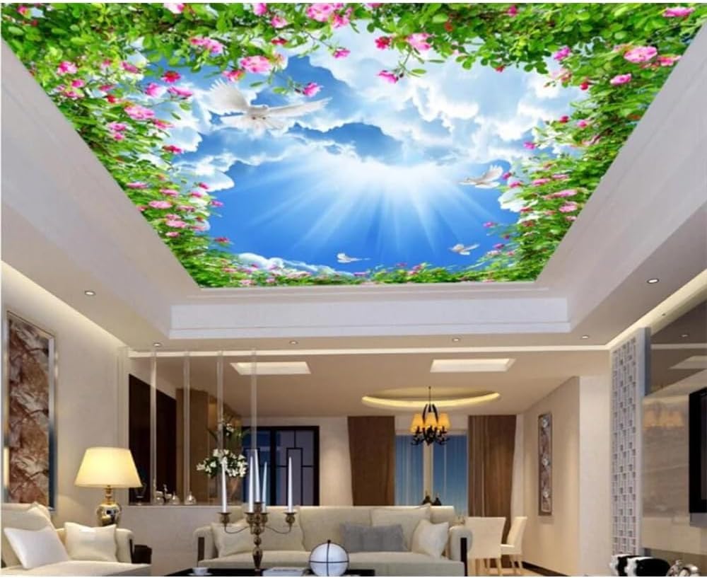 Custom Photo Wallpaper Ceiling Nordic Deep Space Mural Wallpaper For