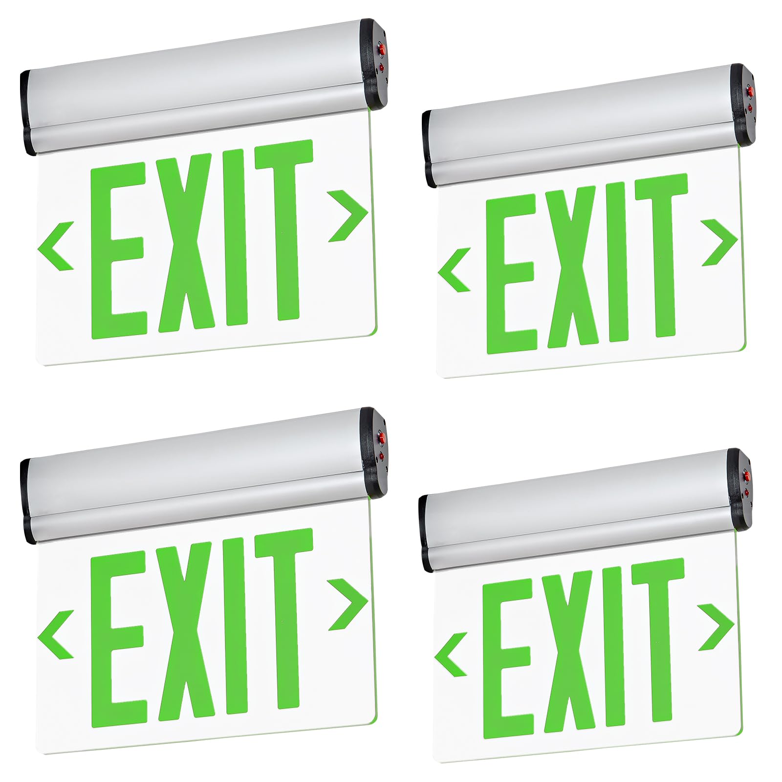 Snapklik.com : TANLUX Green Exit Signs For Business, LED Edge Lit Exit ...
