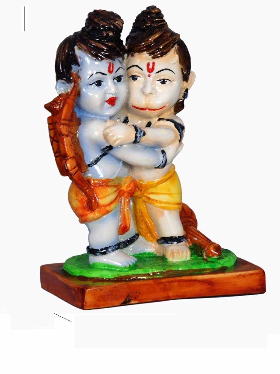 Buy Lord Ram and Hanuman Idol | Bhagwan Ram and Hanuman Statue Hugging ...