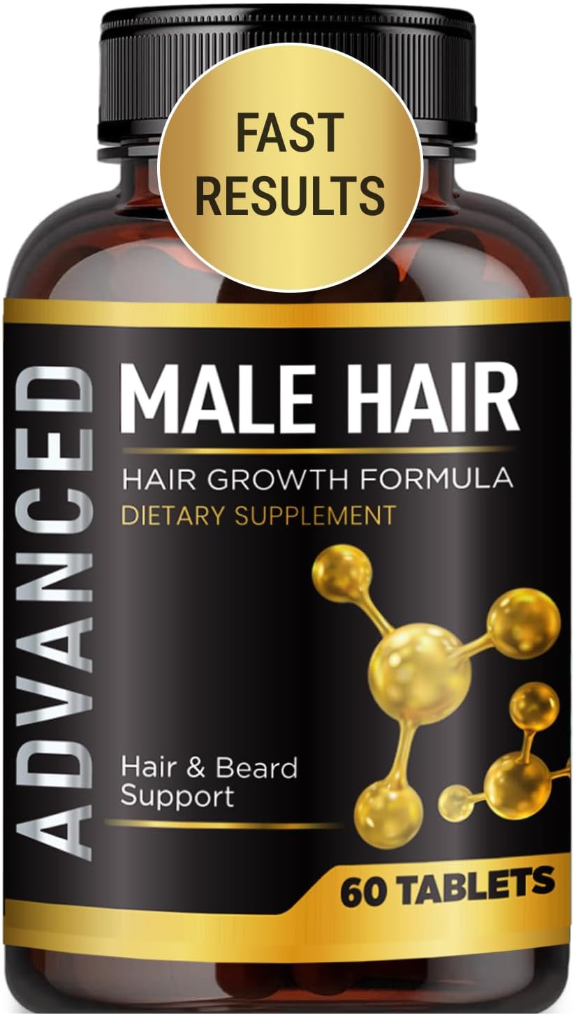 Amazon.com: Hair Growth Vitamins For Men-Anti Hair Loss Support ...