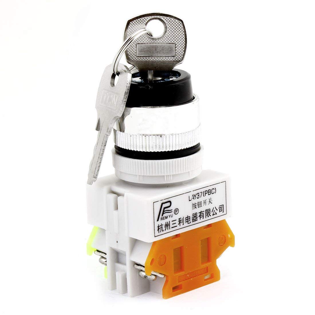 Buy STORE99® DPST Dual Selector Position Locking Rotary Switch with Key ...