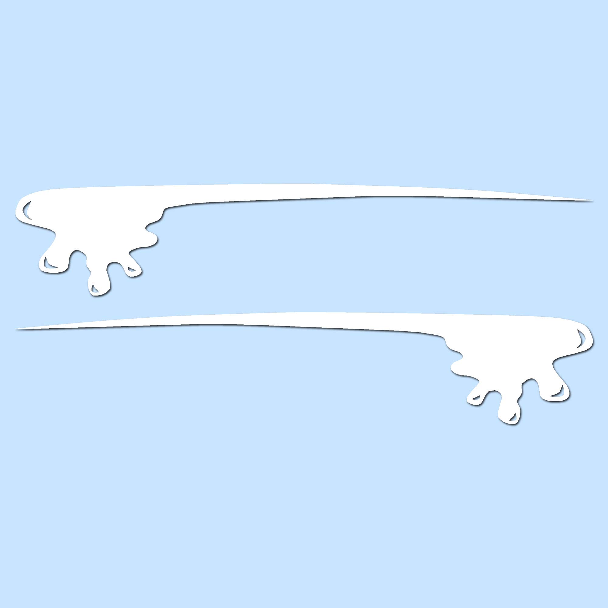 Amazon.com: Paint Splash Drips Pair - Vinyl Decal Sticker - 12" x 5 ...