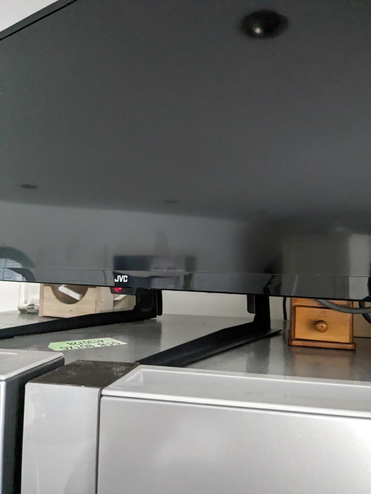 RFIVER Universal TV Stand Base TV Legs with Height Adjustment fit Most ...