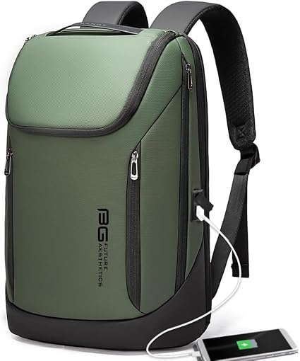 Red Lemon BANGE Captain Business Smart Backpack Water-Resistant fit 15. ...