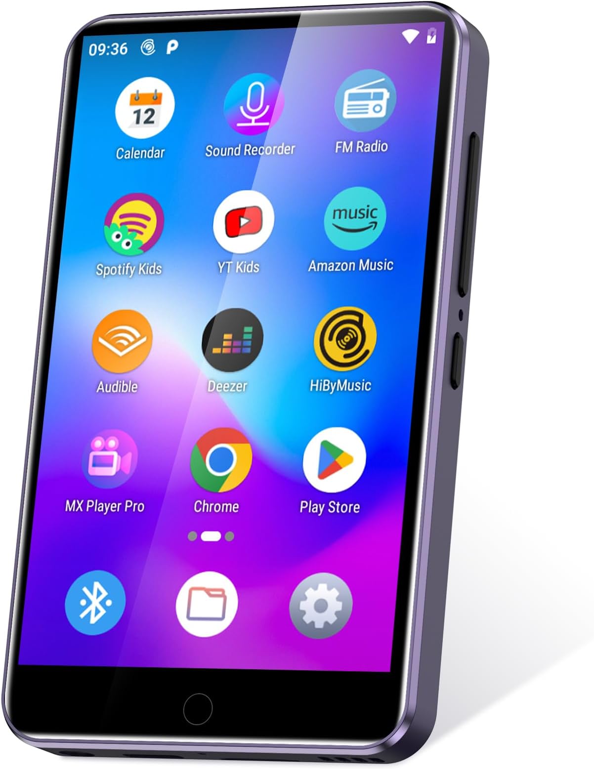 Fanvace MP3 Player with WiFi and Bluetooth - 4" Touchscreen, Music ...